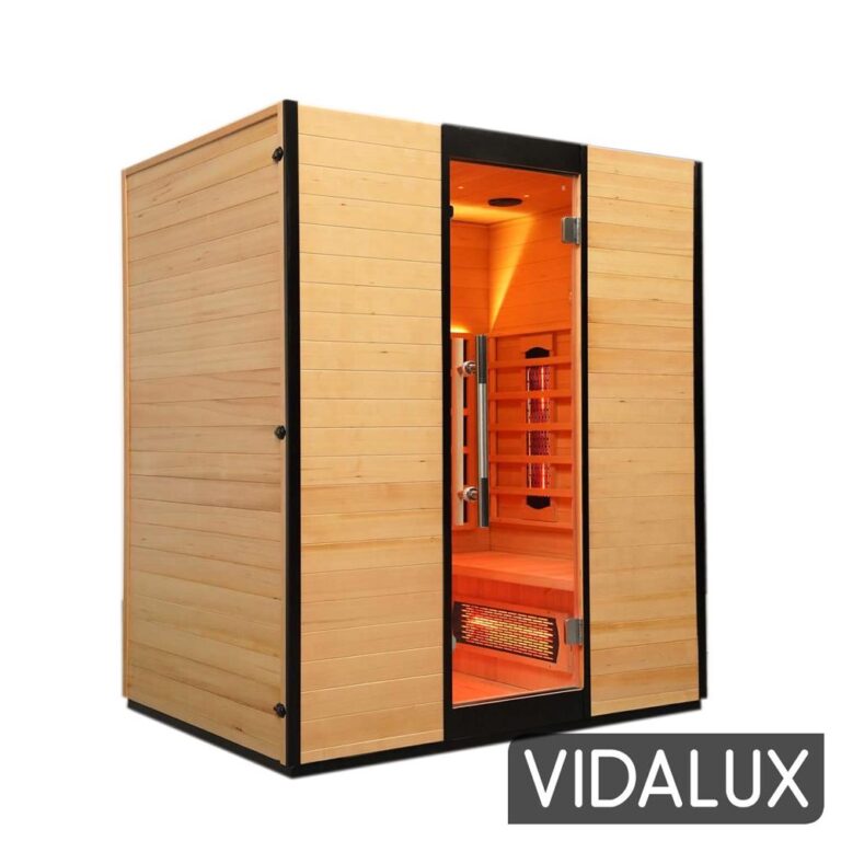 Premier 4 Person Full Spectrum Infrared Sauna With Complete Heat - Vidalux