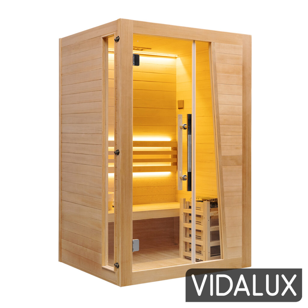 2 Person Klassikko Traditional Sauna - Vidalux